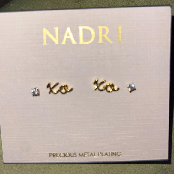Nadri | Jewelry | Nwt Nadri Xo Earrings Set | Poshmark